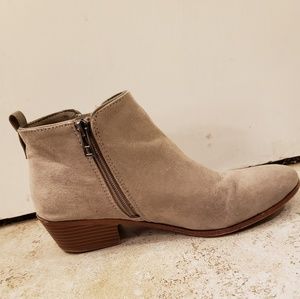 Sam & Libby | Shoes | Sam Libby Tanlight Brown Booties Size 8 | Poshmark